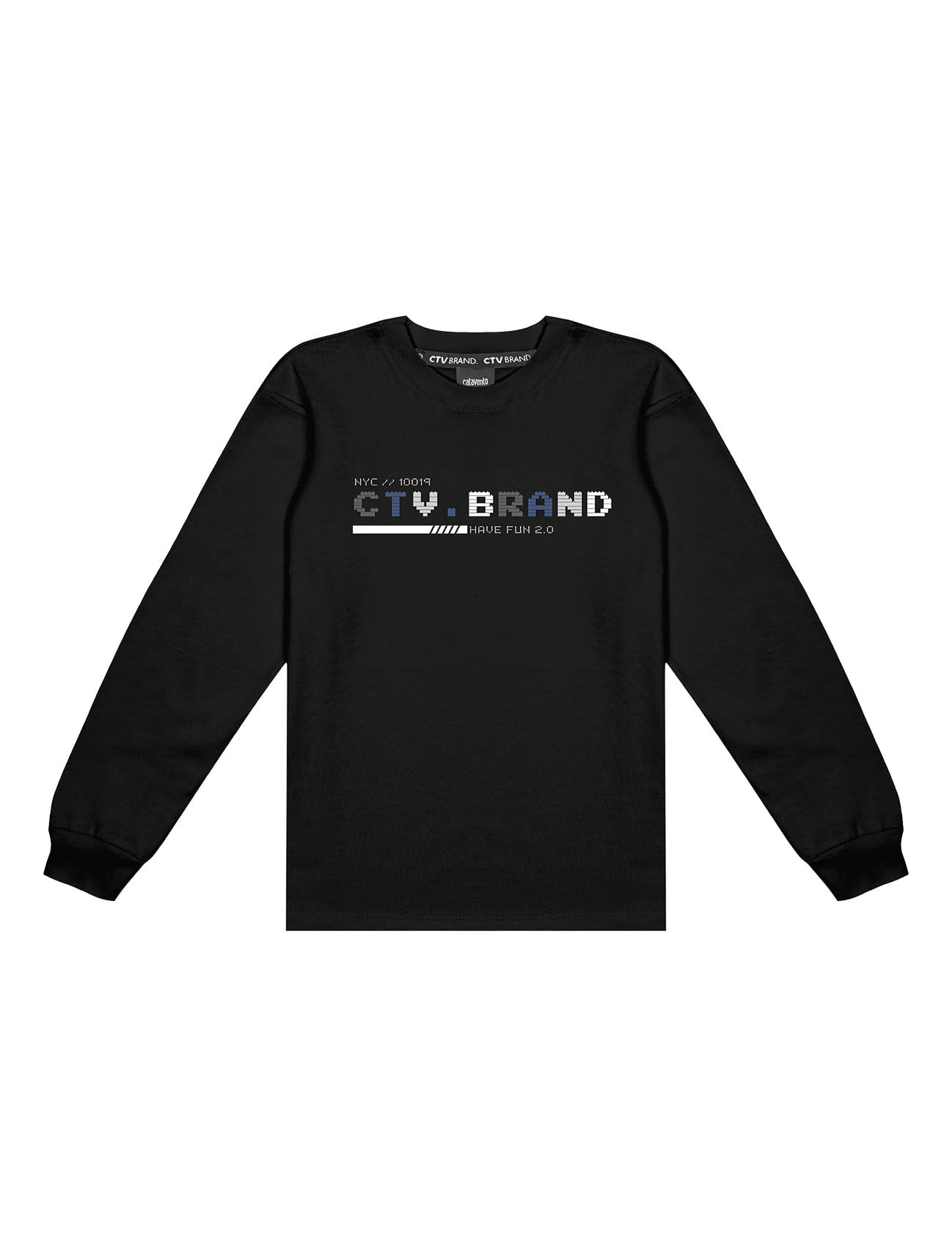 Camiseta CTV Play Preto Catavento | Catavento - Abrange Shop